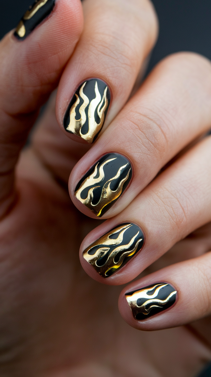 35 Stunning Gold Nail Art Ideas for Every Occasion