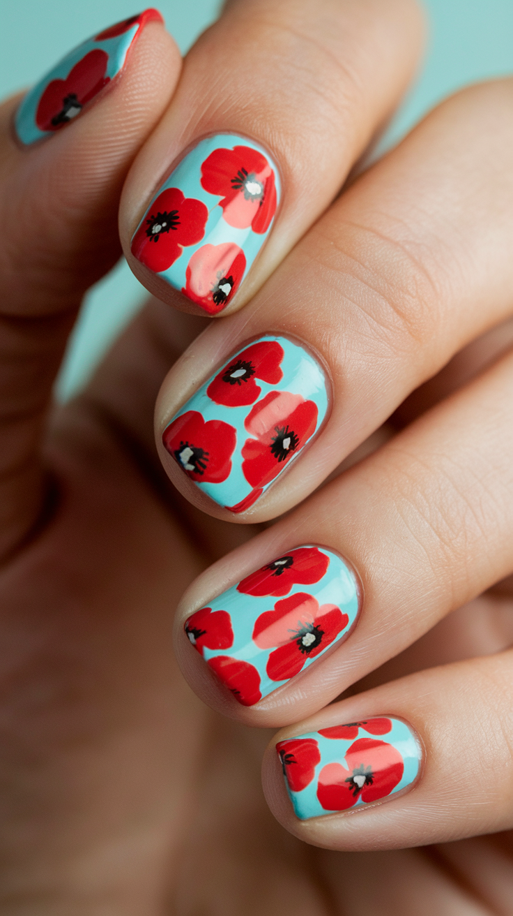 35 Gorgeous Floral Nail Art Designs for a Fresh and Inspiring Manicure ...