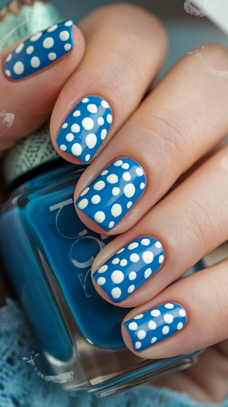 35 Stunning Blue Nail Art Designs for Your Next Manicure: Inspiring ...