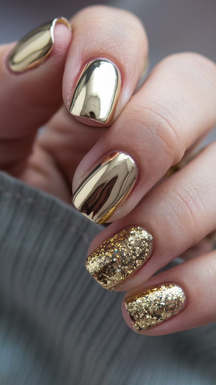35 Stunning Gold Nail Art Ideas for Every Occasion