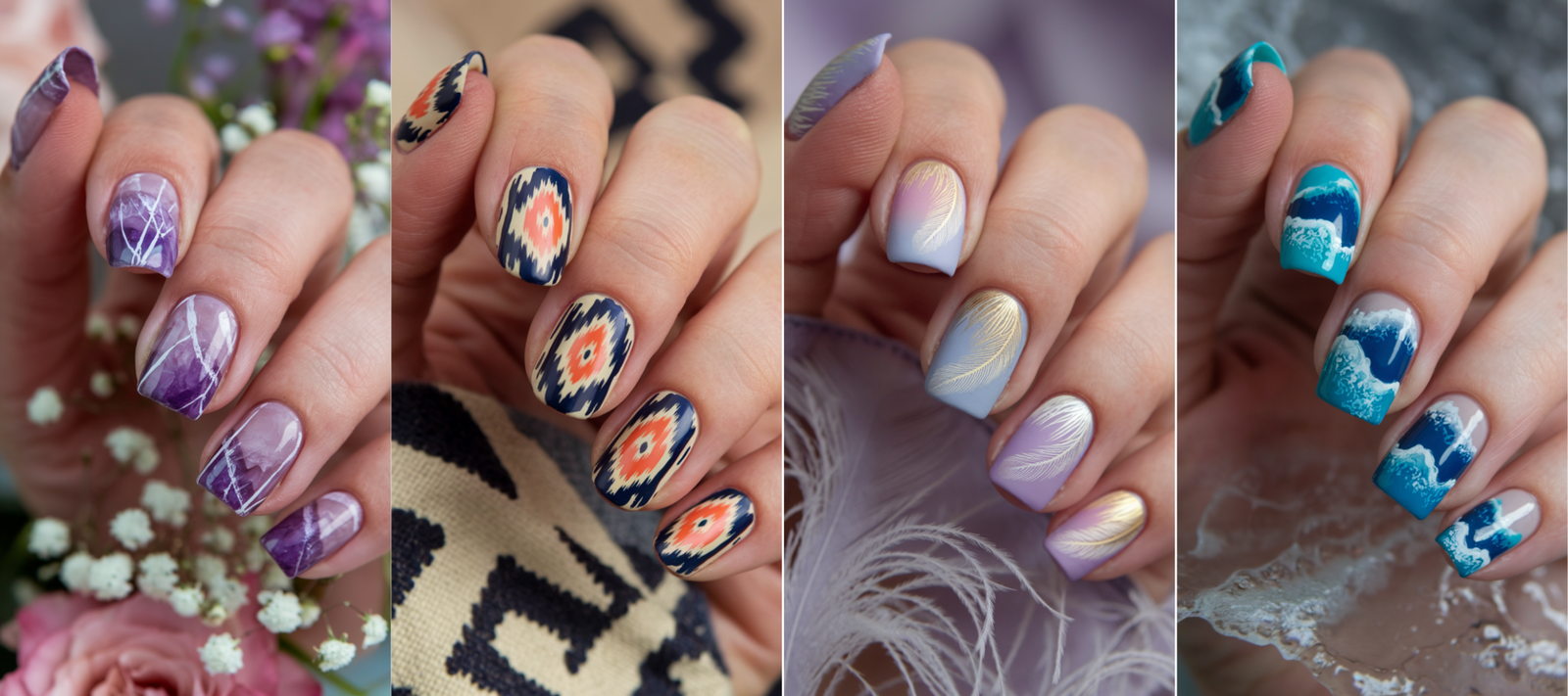 35 Boho Bliss Nail Art Designs To Inspire Your Next Manicure ...
