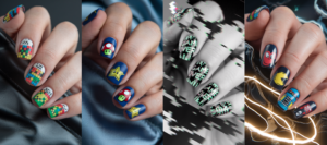 35 Gamer Nail Art Designs to Level Up Your Style - nailosphere.com