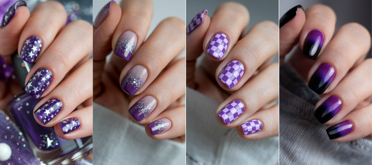 35 Stunning Violet Nail Art Designs to Inspire Your Next Manicure ...