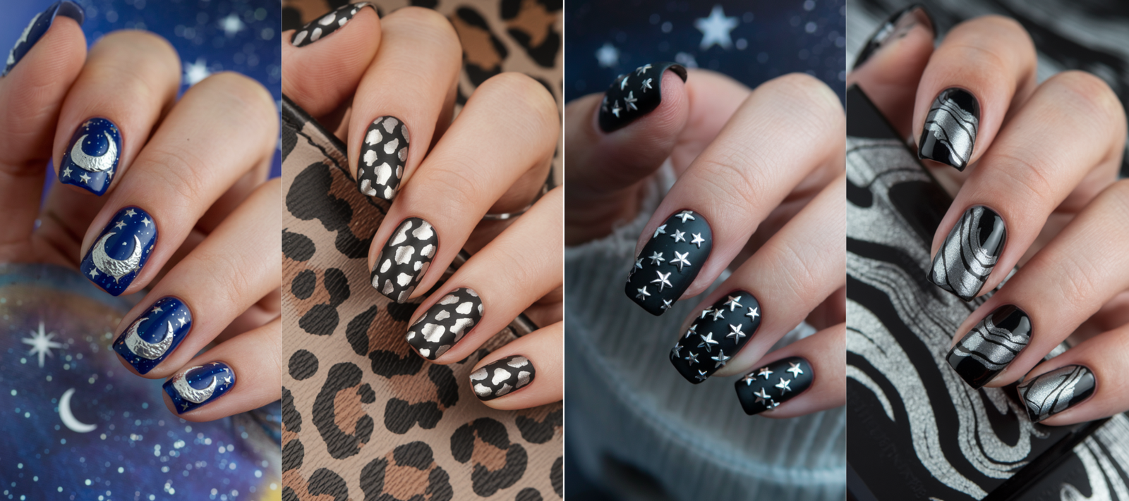 35 Stunning Silver Nail Art Designs to Elevate Your Style in 2025 ...