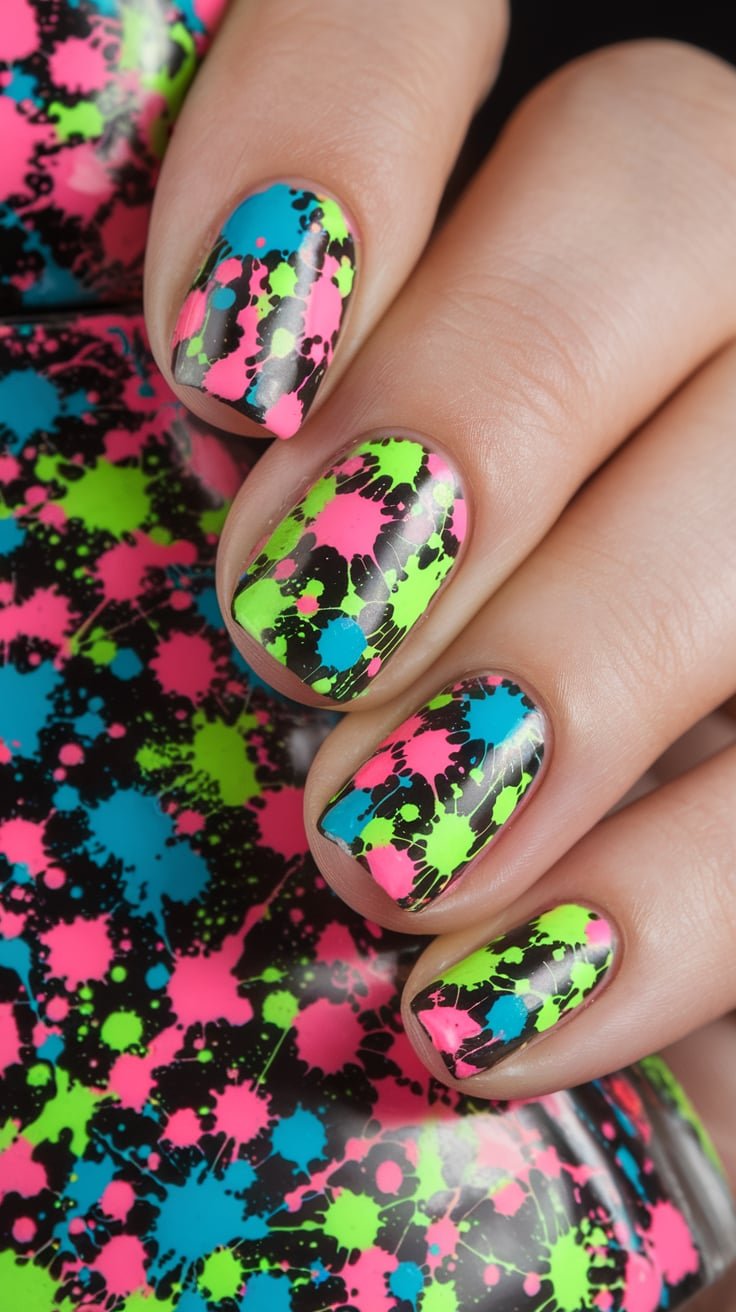 Iconic 90s Nostalgia Nail Art Designs: Bold, Fun, and Totally Retro ...