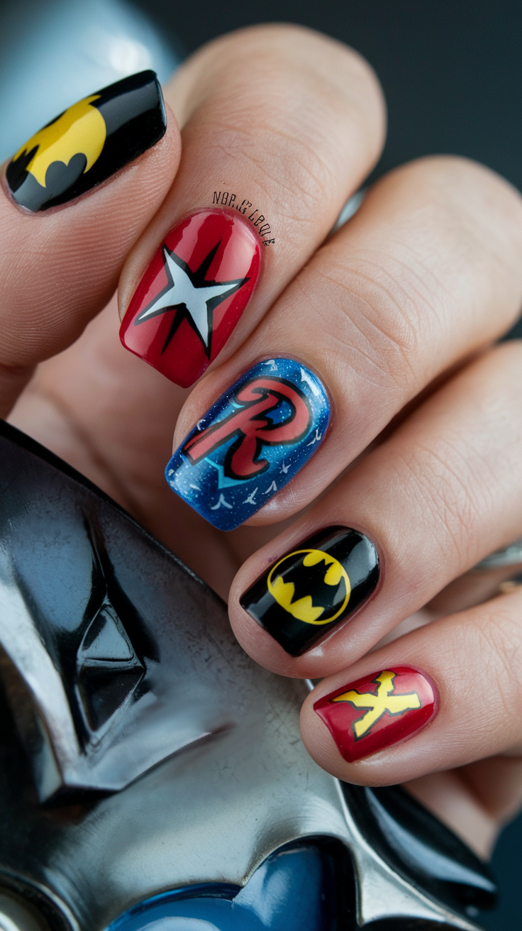The Ultimate Guide To Comic Book Nail Art Designs: Creative Ideas For ...