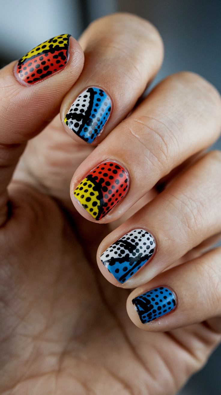 The Ultimate Guide To Comic Book Nail Art Designs: Creative Ideas For ...