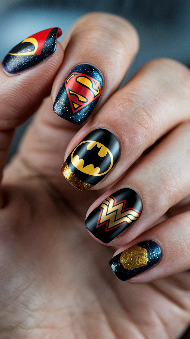 The Ultimate Guide To Comic Book Nail Art Designs: Creative Ideas For ...