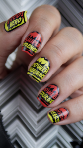 The Ultimate Guide To Comic Book Nail Art Designs: Creative Ideas For ...