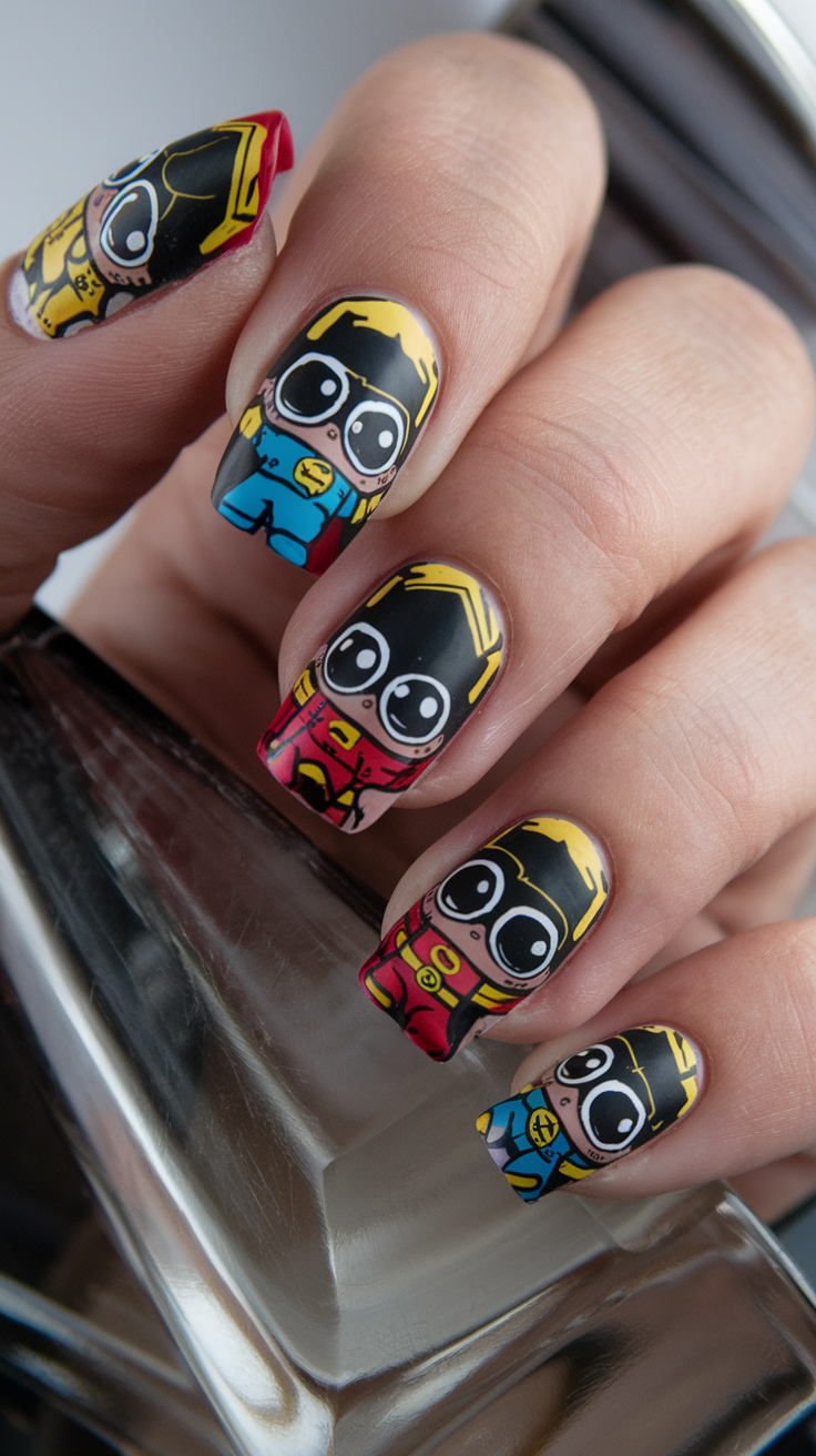 The Ultimate Guide To Comic Book Nail Art Designs: Creative Ideas For ...