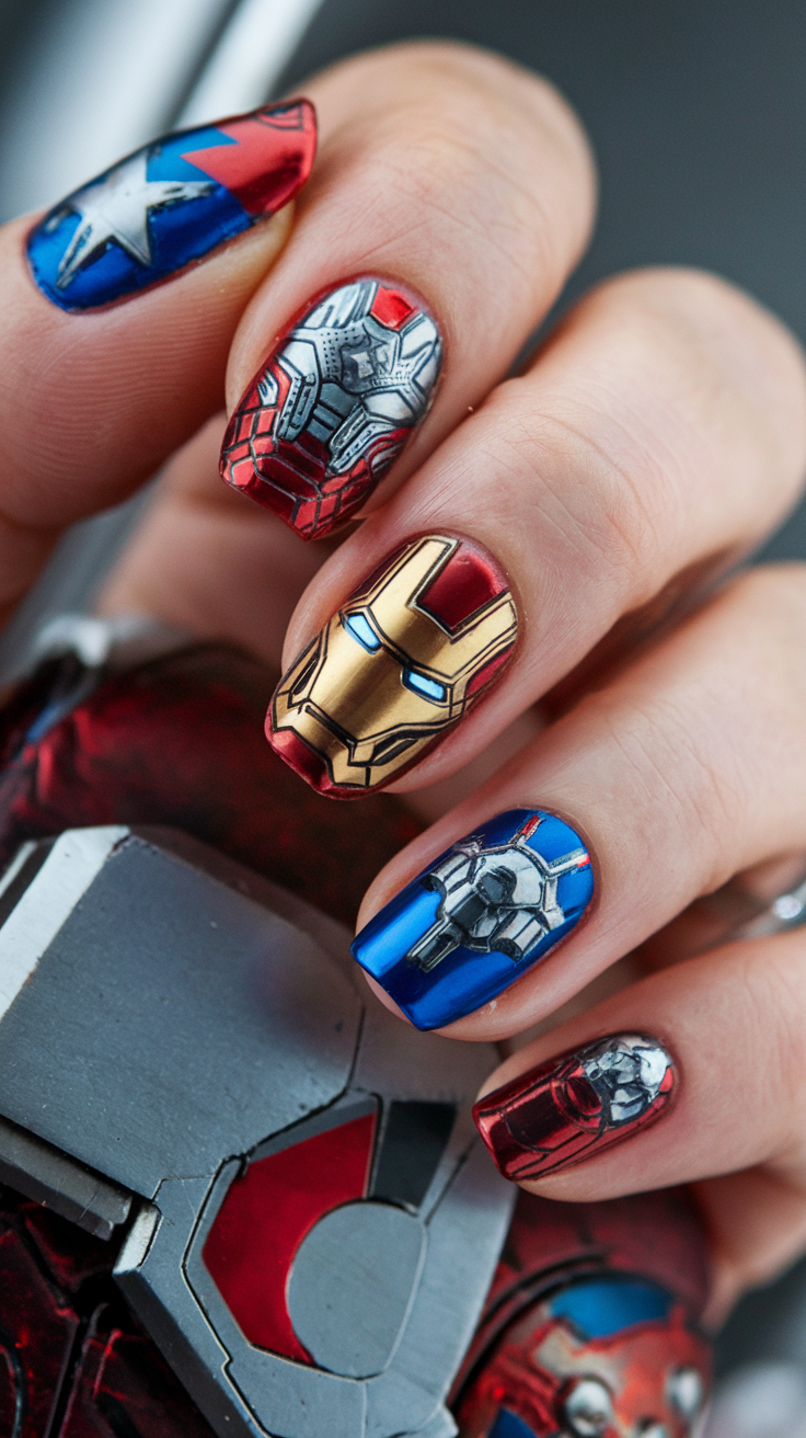 The Ultimate Guide To Comic Book Nail Art Designs: Creative Ideas For ...