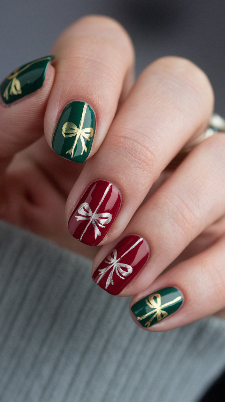 35 Festive Christmas Nail Art Ideas to Inspire Your Holiday Manicure ...