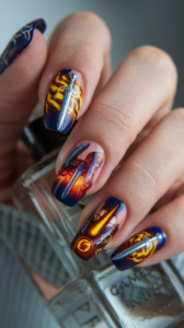 35 Gamer Nail Art Designs to Level Up Your Style - nailosphere.com