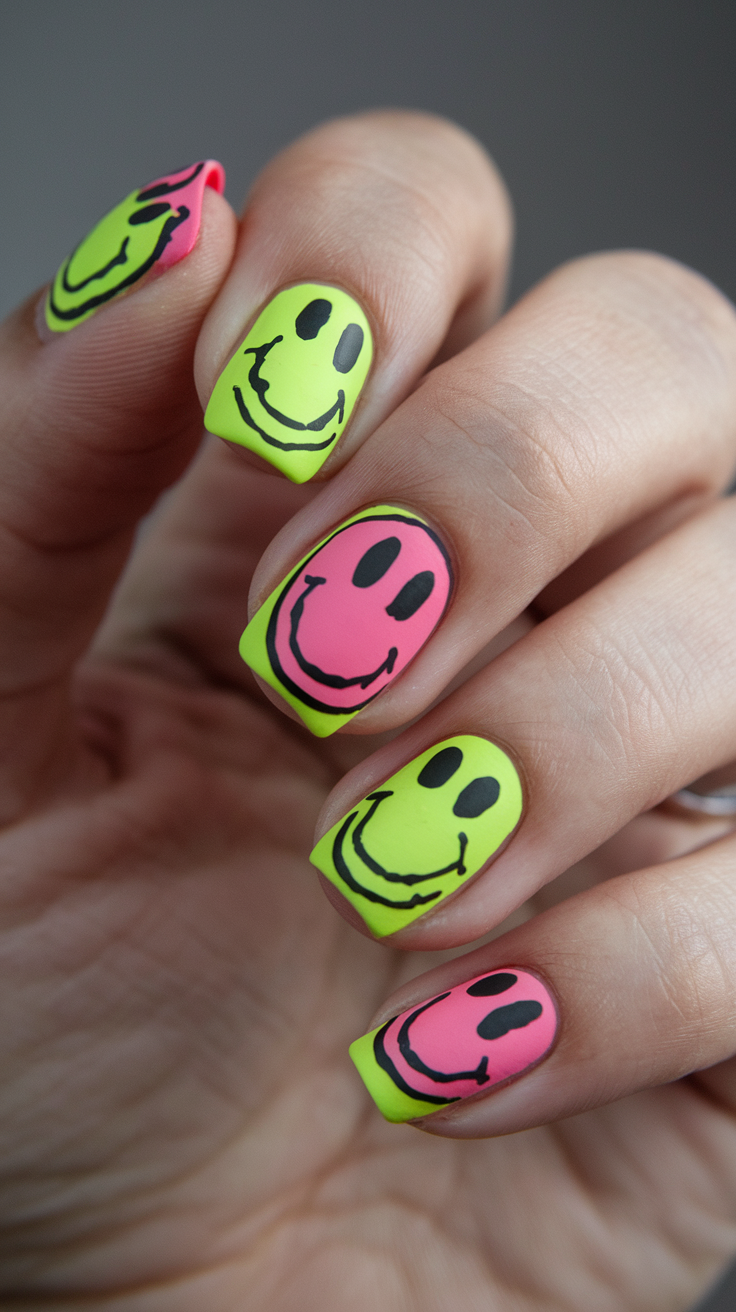 35 Retro Funky Nail Art Designs To Inspire Your Next Manicure ...