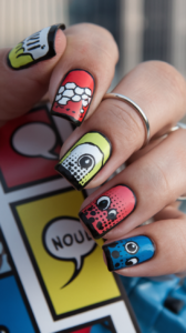 The Ultimate Guide To Comic Book Nail Art Designs: Creative Ideas For ...