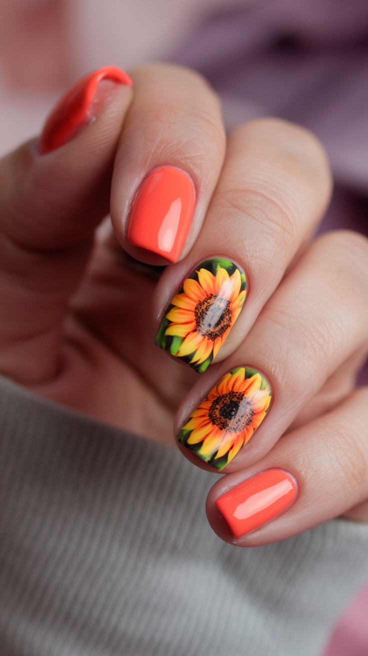35 Vibrant Orange Nail Art Designs To Inspire Stunning Looks ...