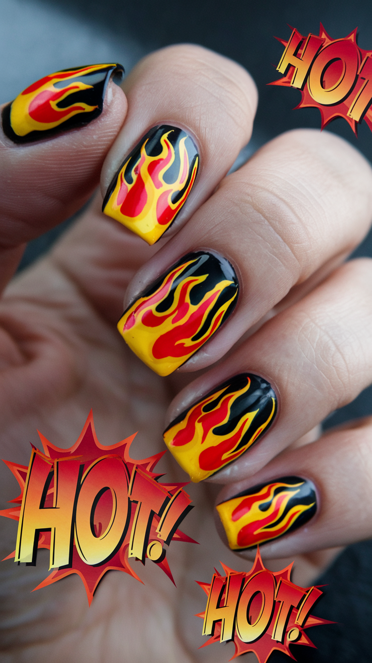 The Ultimate Guide To Comic Book Nail Art Designs: Creative Ideas For ...