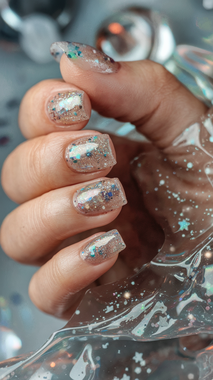 35 Sparkling Nail Designs for January 2025 - nailosphere.com