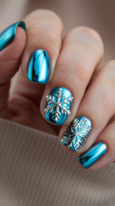 35 Stunning Nail Designs To Sparkle This January 2025: Winter Elegance ...