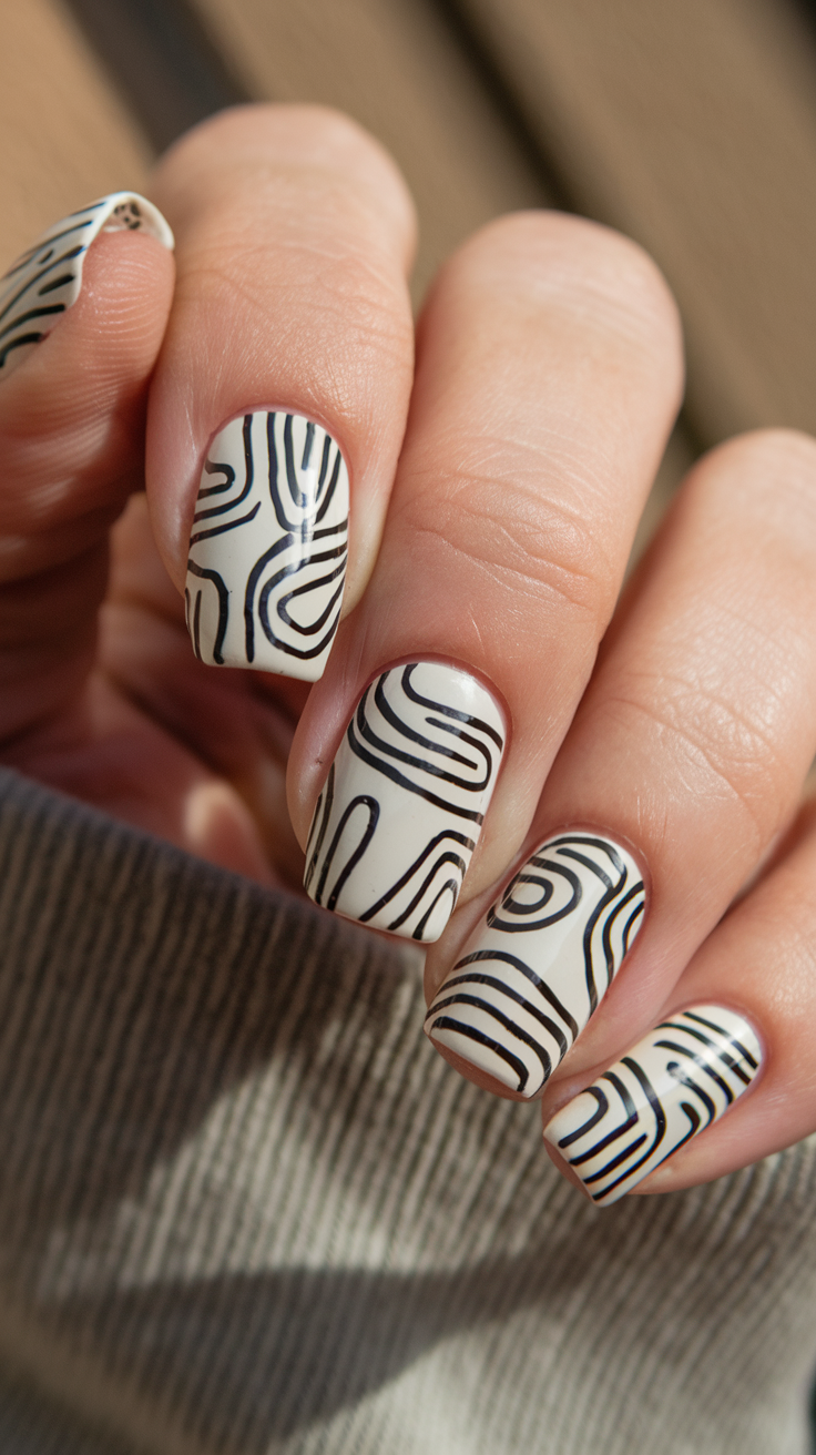 35 Stunning Nail Designs To Sparkle This January 2025: Winter Elegance ...