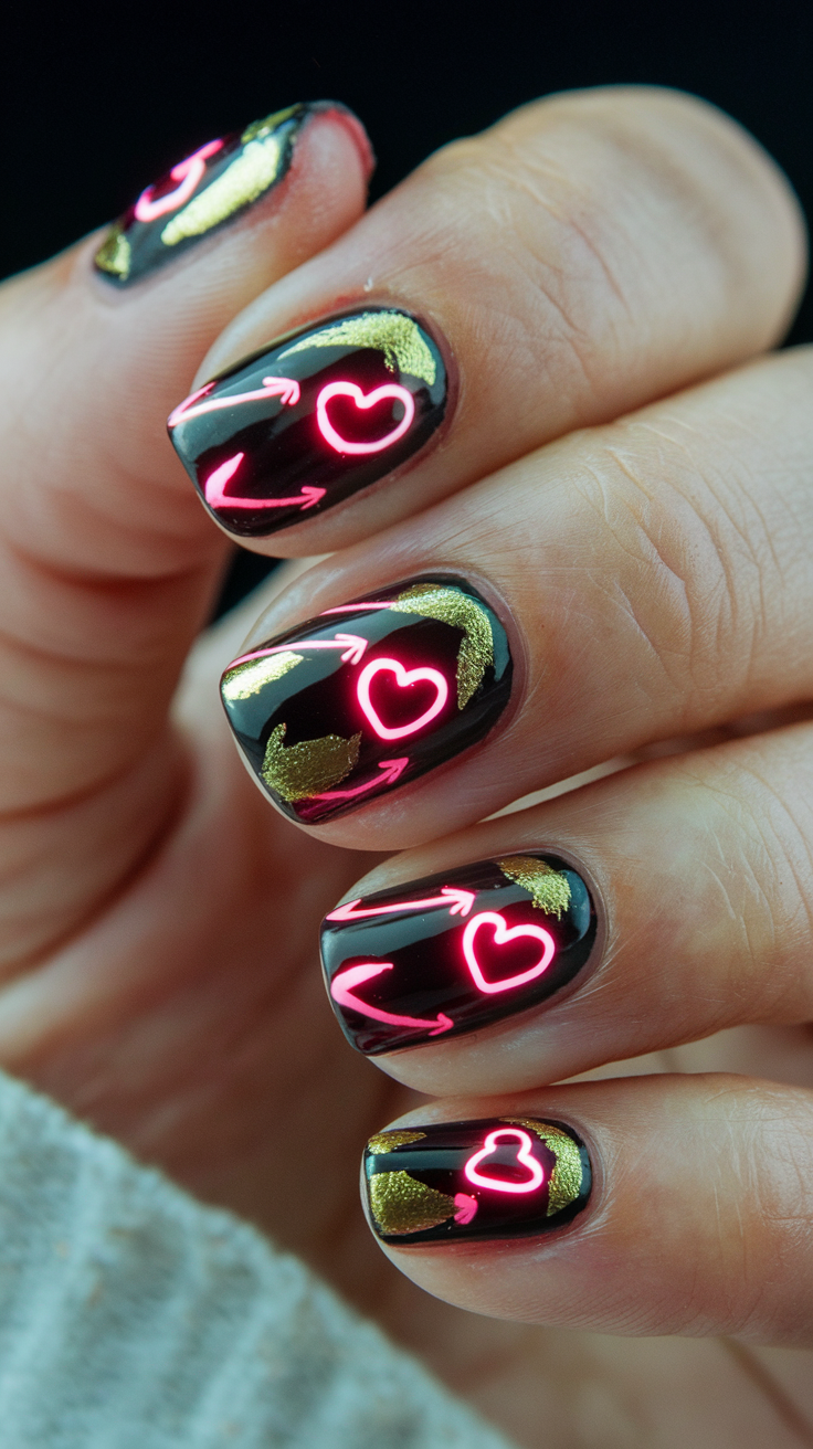 35 Fun Nail Designs For February - nailosphere.com