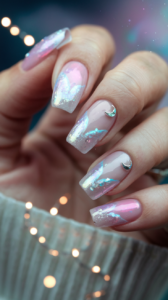 35 Glitter Bomb Nail Designs For February - nailosphere.com