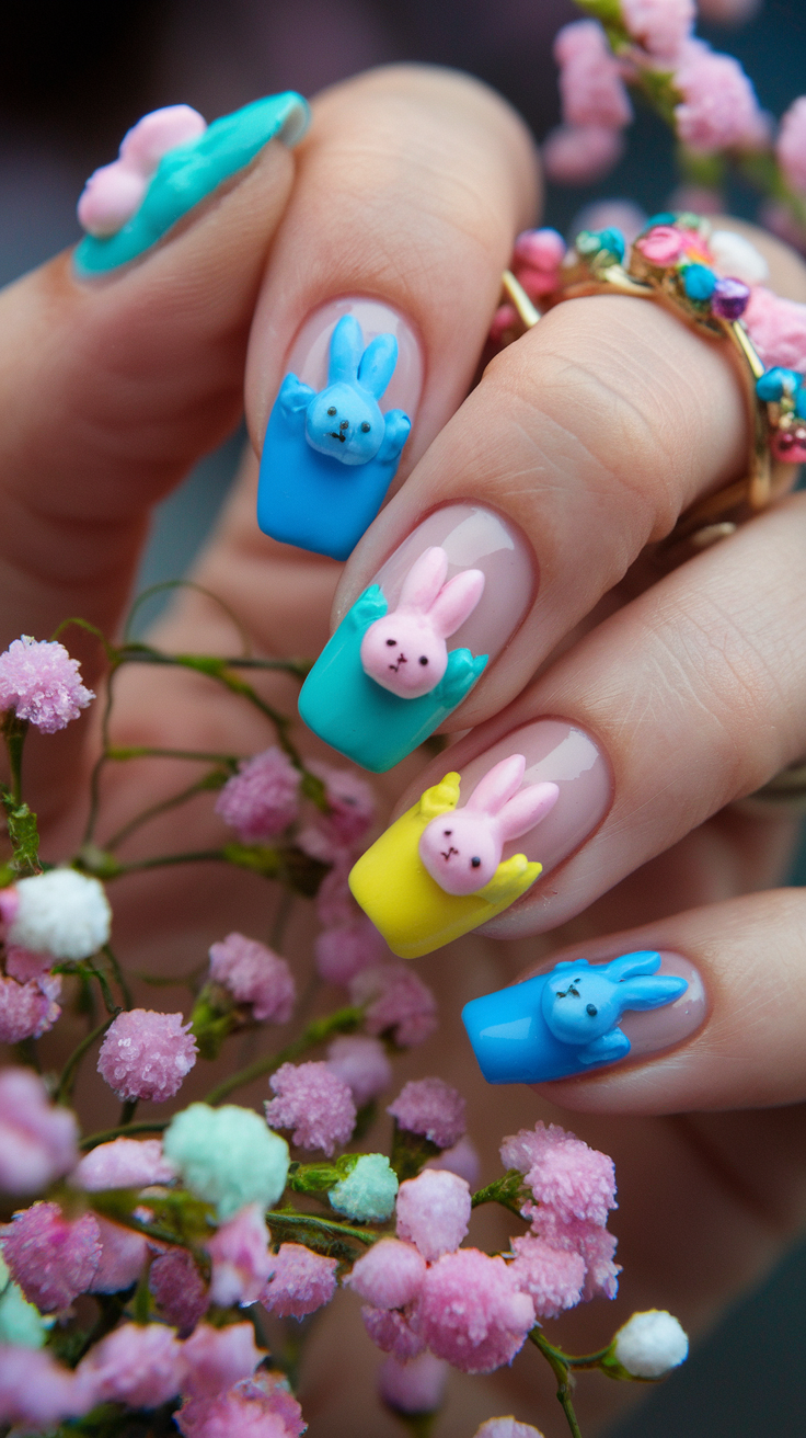 35 Nails Design For Easter - nailosphere.com